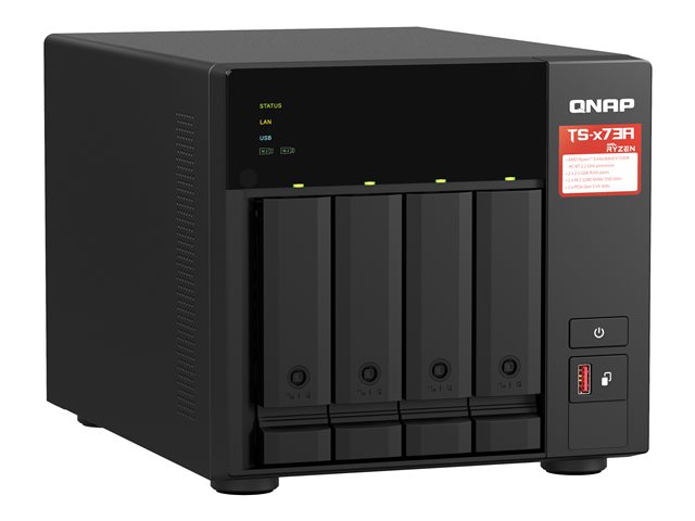 QNAP Desktop 4-bay NAS/iSCSI IP-SAN AMD Ryzen V1000 series - Electroideas