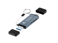 Xtech 2-in-1 USB-C/USB3.0 OTG card reader SDmicroSD XTC-580 - Electroideas